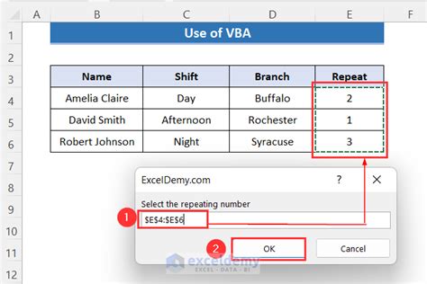 How To Repeat Multiple Rows In Excel Methods
