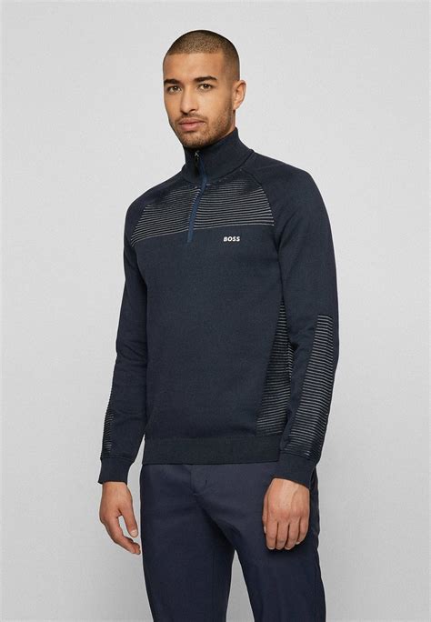 Boss Zandi Strickpullover Dark Blue Twodunkelblau Zalandoch