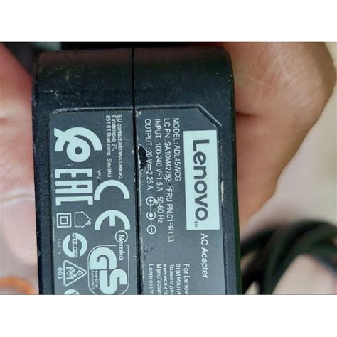 Jual Charger Cas Adaptor Bekas Original Lenovo V A Model Port Usb Shopee Indonesia