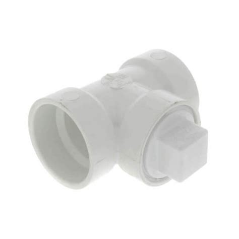 Pvc Fitting Tee Cleanout 1 12