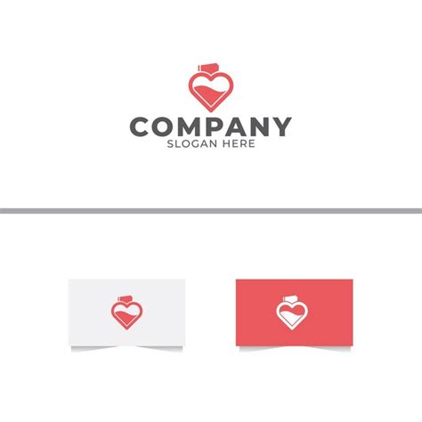 Premium Vector Love Spray Logo Design Vector Template