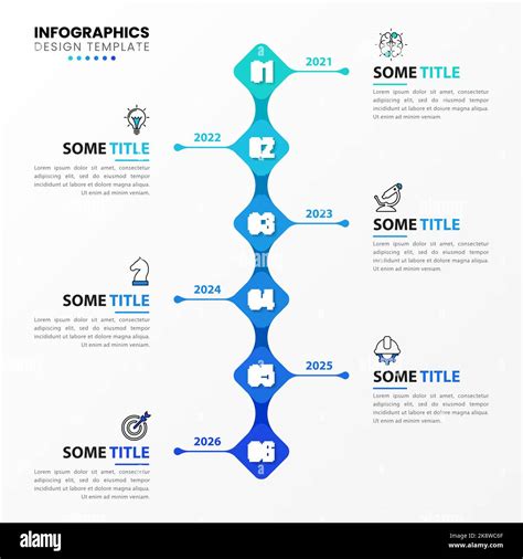 Infographic Design Template Timeline Concept With 6 Steps Can Be Used For Workflow Layout
