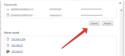 How To Export Saved Passwords In Google Chrome