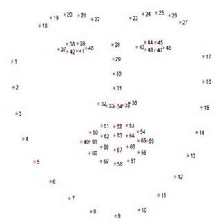 Driver S Face Feature Point Acquisition Based On Dlib A Dlib Face Download Scientific Diagram