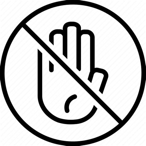 Exception Exclusion Keeping Objection Protestation Convulsions Except Icon Download On