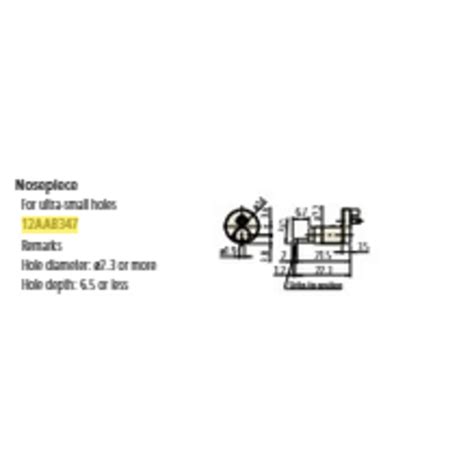 Extra Small Hole Nosepiece For Surftest Sj 410 Sj 500 12aab347 High