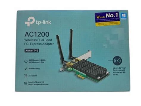 3 Black TP Link Wireless Dual Band PCI Express Adapter At Best Price In Bengaluru