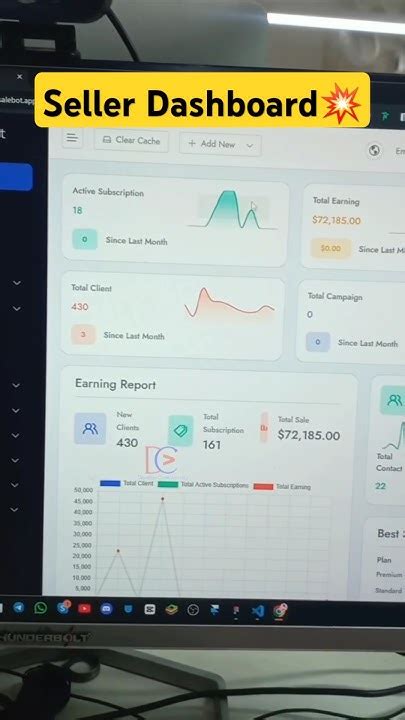 amazing seller dashboard using html css and javascript htmltutorial
