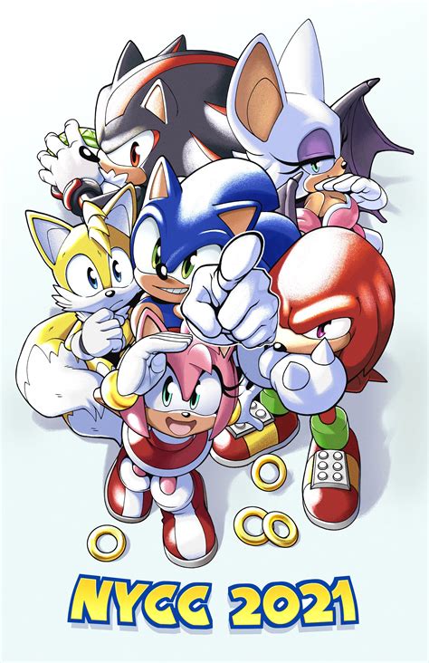 Rouge The Bat Shadow The Hedgehog Amy Rose Knuckles The Warrior