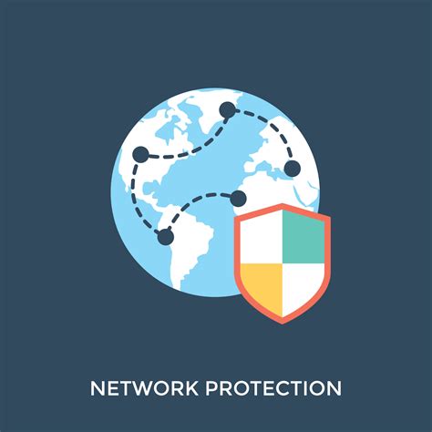 Network Protection Concepts 5052187 Vector Art At Vecteezy
