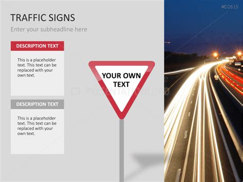 Traffic Signs Powerpoint Templates Presentationload