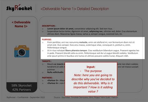 Project Deliverables Presentation Template Deck Eloquens