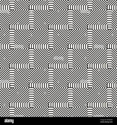 Vector Seamless Lattice Pattern Modern Stylish Texture With Monochrome Trellis Repeating