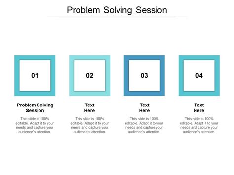 Problem Solving Session Ppt Powerpoint Presentation Layouts Master