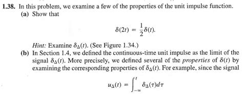 Solved 138 In This Problem We Examine A Few Of The