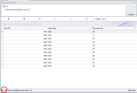 Devexpress Filter Control Clear Filter C Stack Overflow