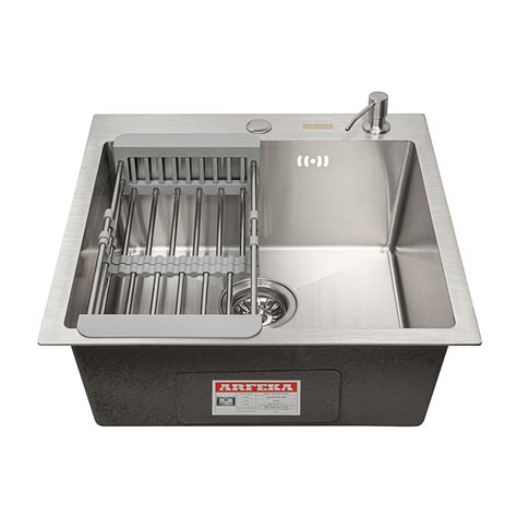 Комплект ARFEKA ECO AR мойка 500*500, коландер, дозатор SATIN купить в ...