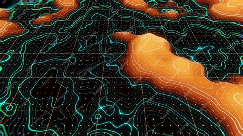 Premium Photo Topographic Map Background Concept Contour Topology Map
