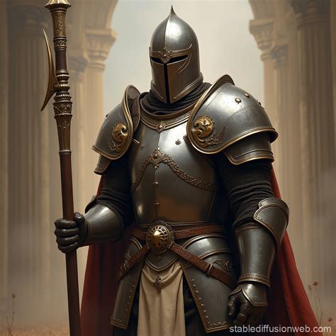 Paladin Character Stable Diffusion Online