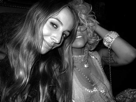 Harley Viera Newton And Lady Gaga At Sway For The After Party For Purple NIGHT