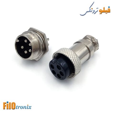 Gx16 5 Aviation Circular Male And Female Connector