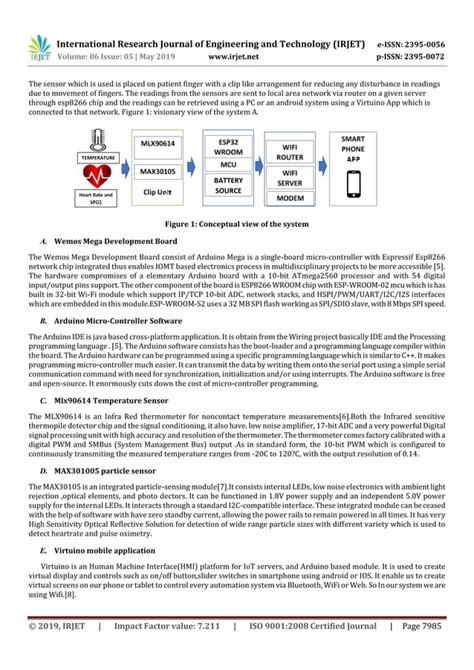 Irjet Low Cost Iot Based Remote Health Monitoring System Pdf