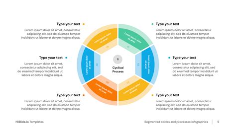 Cyclical Process 6 Stages Template Infographic