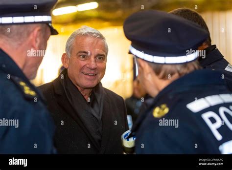 Thomas Strobl Cdu Minister Of The Interior Bw Portrait At Exercise Bwtex Of Police And