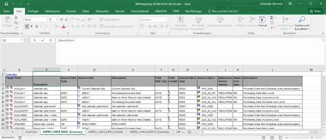 Sap Calculation Spreadsheet With Data Lineage In Docu Performer Version