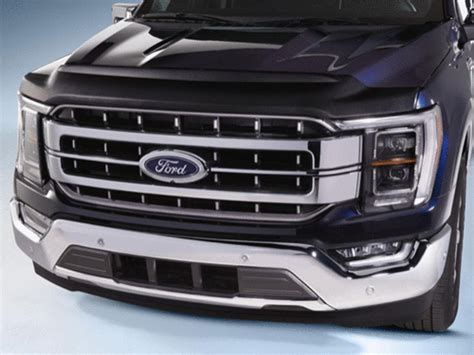 2022 2024 Ford F 150 Aeroskin Ii Textured Hood Deflector Vml3z 16c900 B