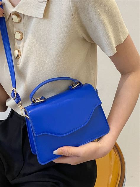 Minimalist Flap Square Bag Square Bag Bags Leather