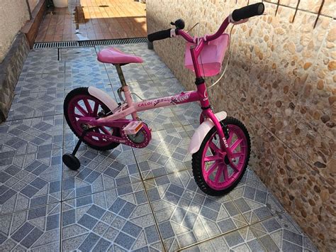 Bicicleta Infantil Caloi Luli Cor Rosa Ciclismo Irajá Rio De