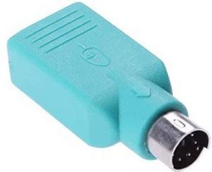 TECHGEAR Pin Din PS To USB Converter Adapter Plug Converter Cable For Keyboard Mouse Gaming
