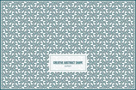 Premium Vector Creative Abstract Shape Pattern With Multiple Diagonal
