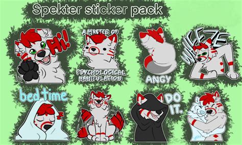 Draw Custom Furry Telegram Stickers Nsfw Art Animated Emoji Or Sticker