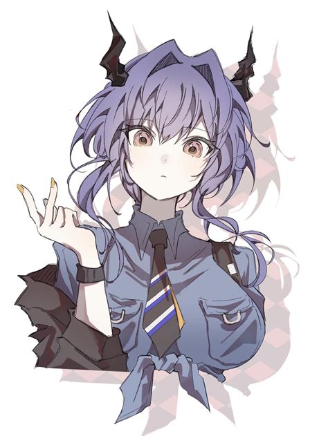 Ch En Arknights Drawn By Tui Danbooru