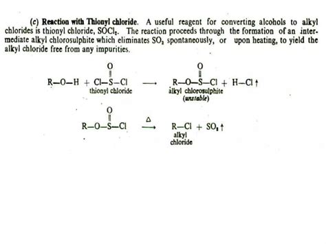 Chemical Reactions Alcohols Pptx