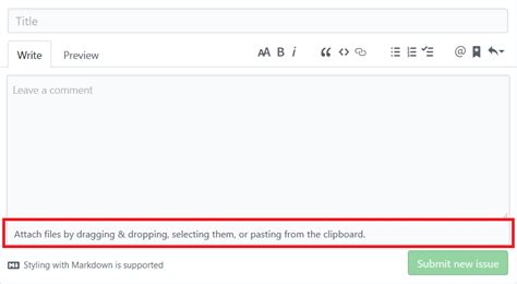 How To Attach Images To Github Issues Without Dragndrop Stack Overflow