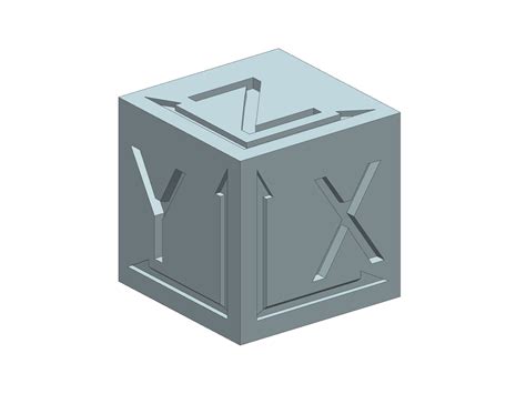 xyz calibration cube 20mm by julian0815 download free stl model