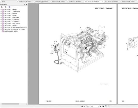 Jlg Boom Lift 400sc 460sjc Operation Service And Parts Manuals