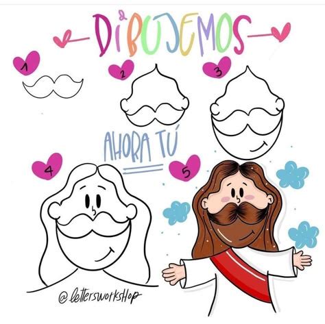 Dibujo De Dios Facil Para Niños