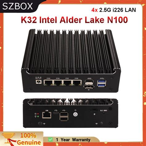Szbox K Intel Alder Lake N Soft Router K Intel Pentium N Fanless Mini Pc X Intel