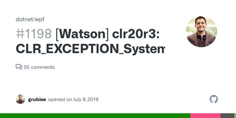 Watson Clr20r3 Clrexceptionsystemcollectionsgenerickeynotfoundexception80131577