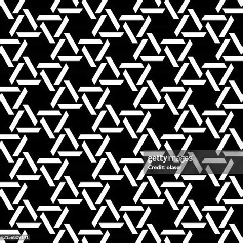 Polygons In Repeating Almost Triangular Grid Pattern High Res Vector