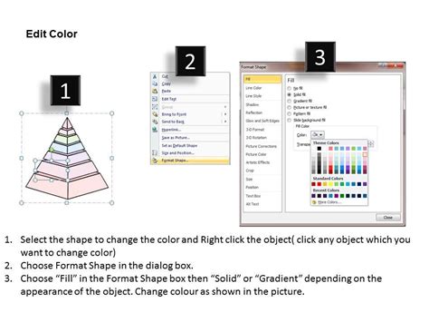 0314 Business Ppt Diagram Seven Staged Triangular Process Diagram