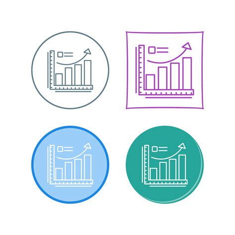 Growth Chart Vector Icon 25134994 Vector Art At Vecteezy