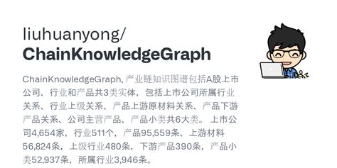 GitHub liuhuanyong ChainKnowledgeGraph ChainKnowledgeGraph 产业链知识图谱包括A股上市公司行业和产品共 类实体包括上市公司