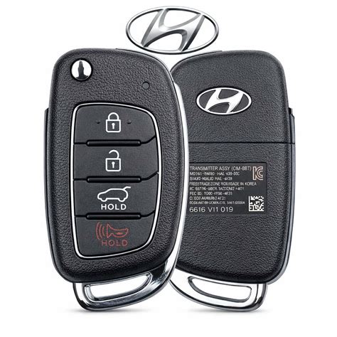 20172019 Hyundai Santa Fe Oem Flip Key Tq8 Rke 4f31 Canada Top Key