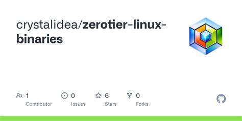 Github Crystalidea Zerotier Linux Binaries