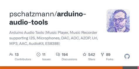 Arduino Audio Toolslibraryproperties At Main · Pschatzmannarduino